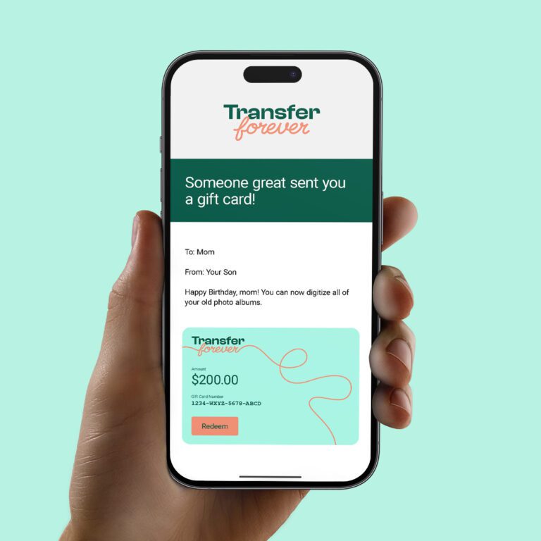 Electronic Gift Card - Transfer Forever